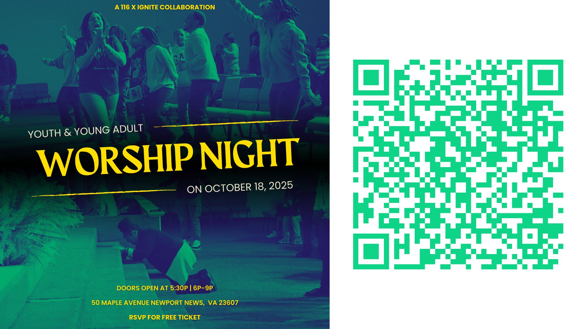 Youth and Young Adult Worship Night | Ivy Baptist Church