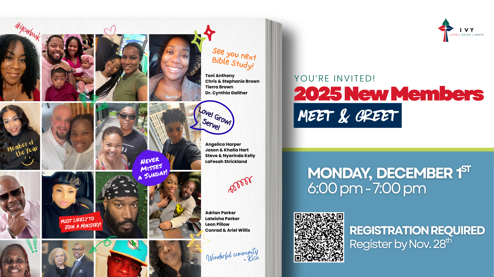New Members MEET & GREET | Ivy Baptist Church
